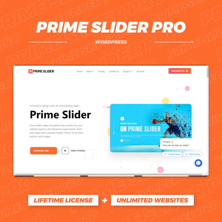 Prime Slider Pro with Original License Key (Lifetime updates)